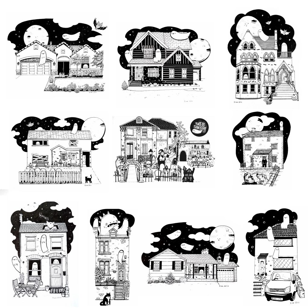 Haunted House Portraits - This is Sian Ellis