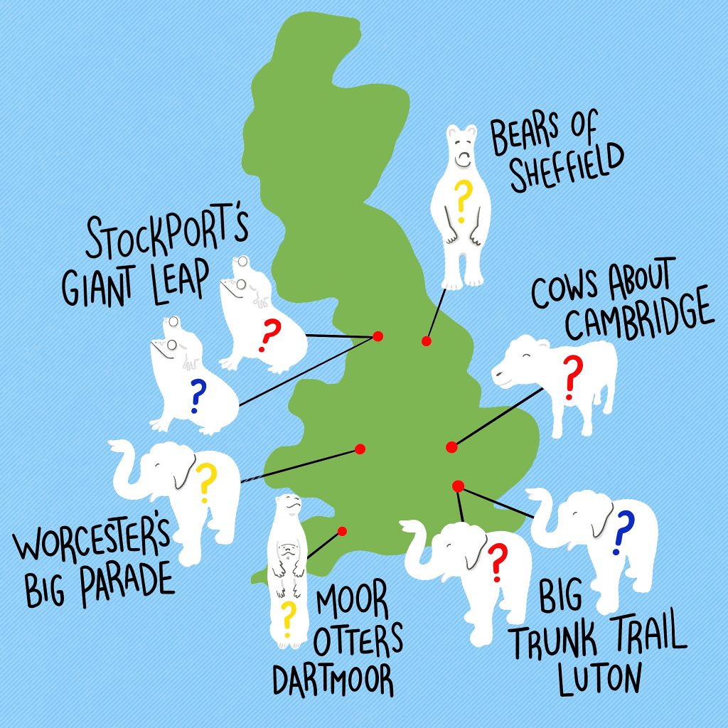A Guide to Arts Trails I have Painted for in 2021 - This is Sian Ellis
